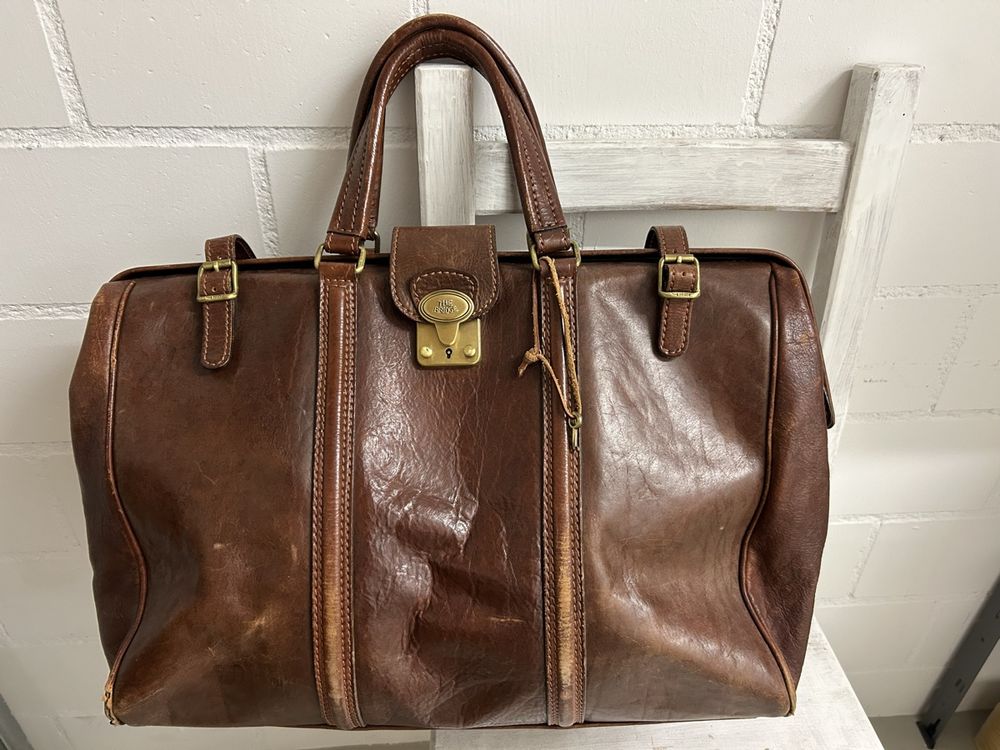 The Bridge Ledertasche Weekender Reise Arztkoffer Vintage (Gebraucht ...