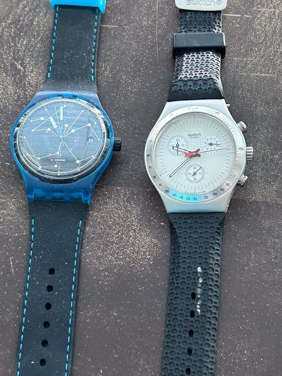 Zwei Swatch Uhren (Time Cut II und Sistem 51) - defekt (Defekt) in ...