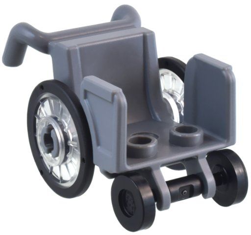 LEGO 80440c01 Minifigure, Utensil Wheelchair / Rollstuhl | Kaufen auf ...