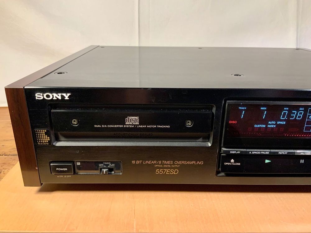Sony CDP-557 ESD High End CD-Player | Kaufen auf Ricardo