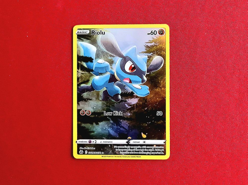 Riolu Art Rare Fullart Crown Zenith - EN - (MINT) | Kaufen auf Ricardo