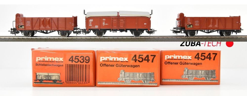 Primex 3x Güterwagen DB H0 WS mit OVP | Kaufen auf Ricardo