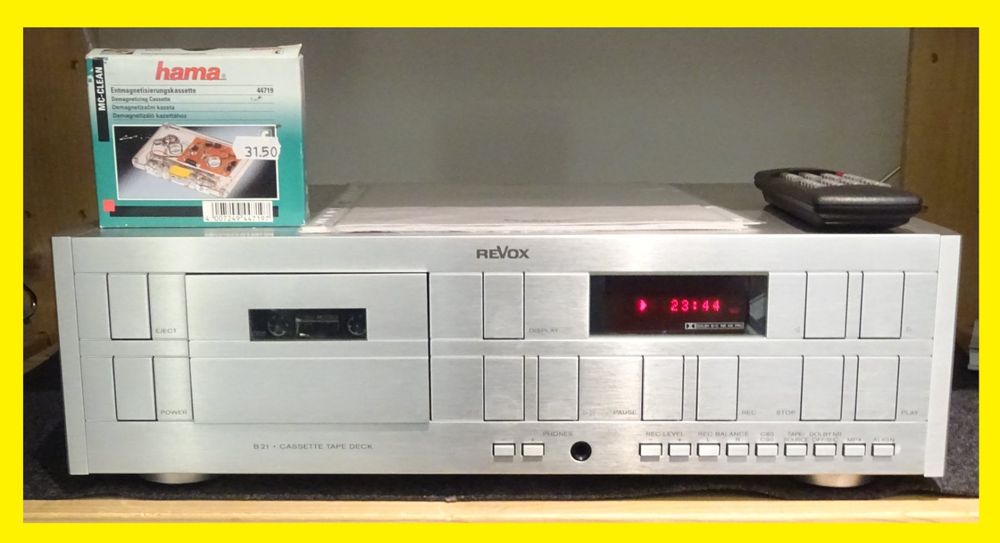 REVOX B21 TAPE DECK mit Original Fernbedienung Neuwertig ! | Kaufen auf ...