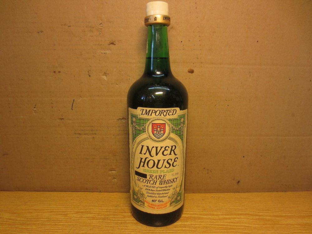 Inver House Green Plaid rare Scotch 80's (Neu (gemäss Beschreibung)) in ...