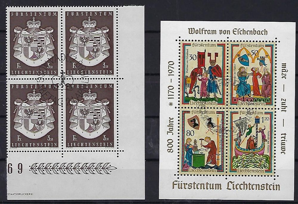 1969 Liechtenstein Viererblocks 11841 | Kaufen auf Ricardo