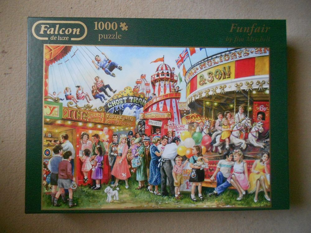 Puzzle 1000 Teile - Falcon de luxe - Funfair (Neu und originalverpackt) in Wettingen für CHF 17 ...