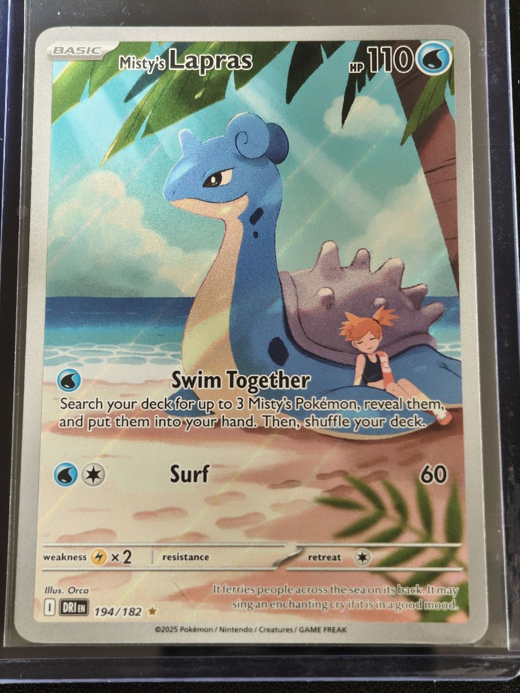 Misty's Lapras 194 EN Destined Rivals (Neu (gemäss Beschreibung)) in ...