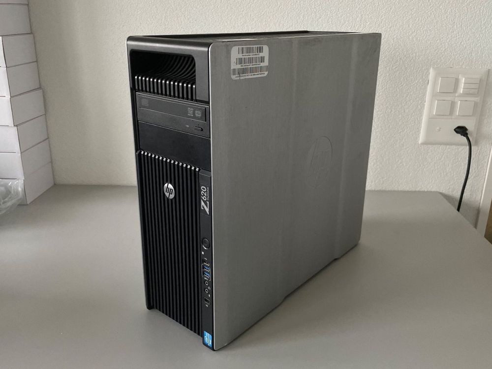 HP Z620, Xeon 3.7GHz, 32GB RAM, RTX2060 | Kaufen auf Ricardo