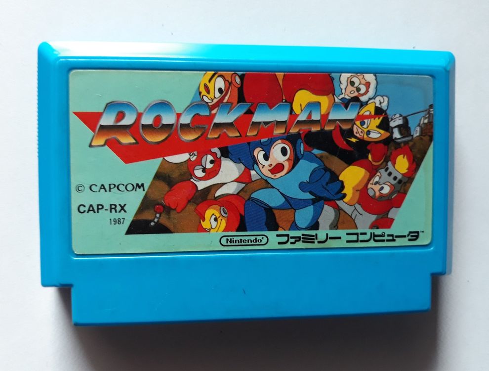 Rockman 1 ( Mega Man 1 / Mega Man I ) ☠️ Famicom FC JPN | Kaufen auf ...