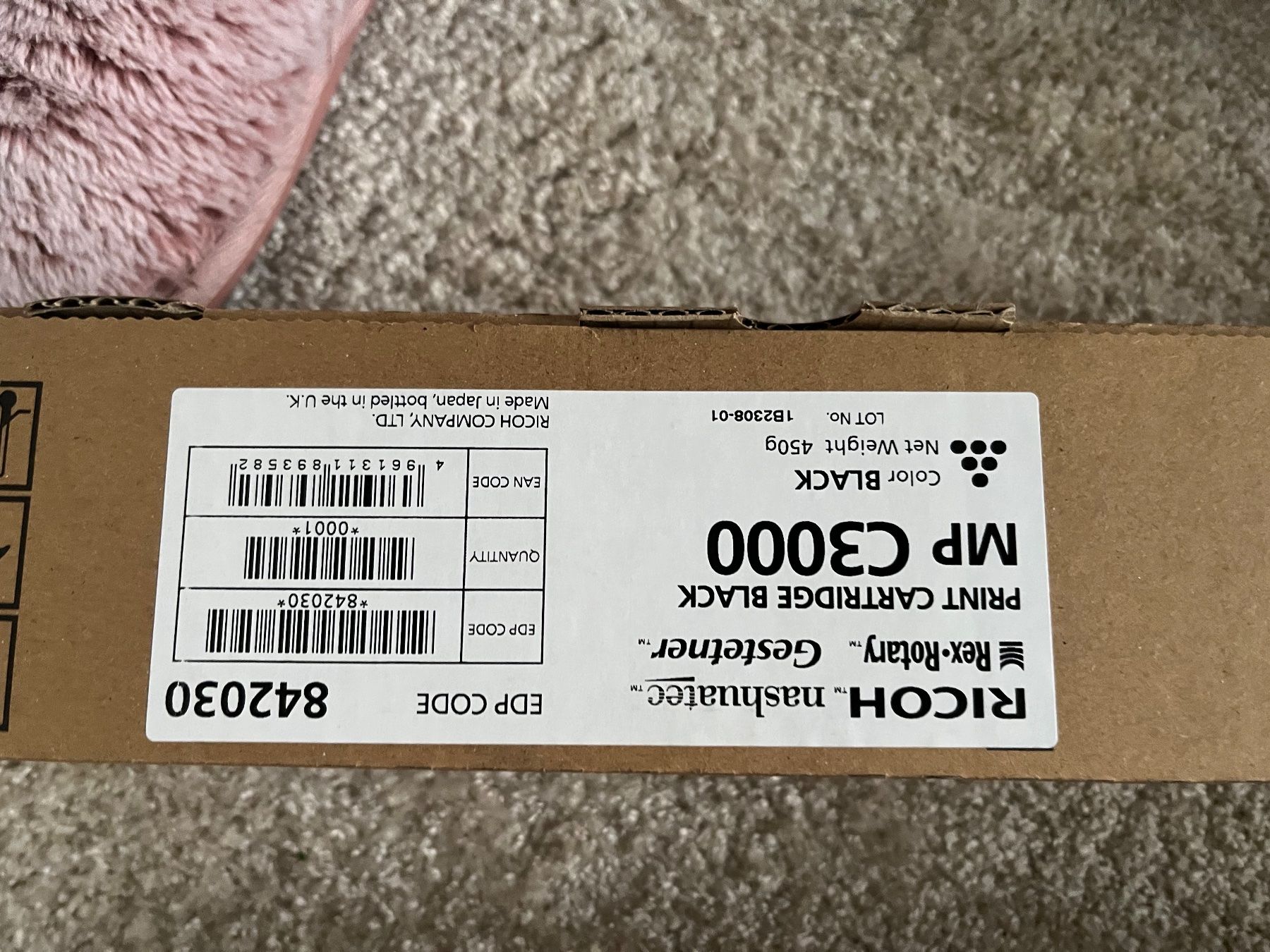 Ricoh MP C3000 Original Toner-Set (CMYK) – alle vier neu !!! (Neu und ...