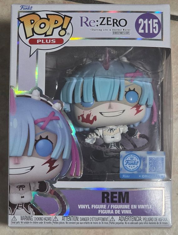 Funko Pop! Plus - Re Zero Rem #2115 - Brand New (Neu und ...