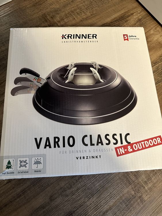 Christbaumständer Krinner Vario classic in & outdoor | Kaufen auf Ricardo