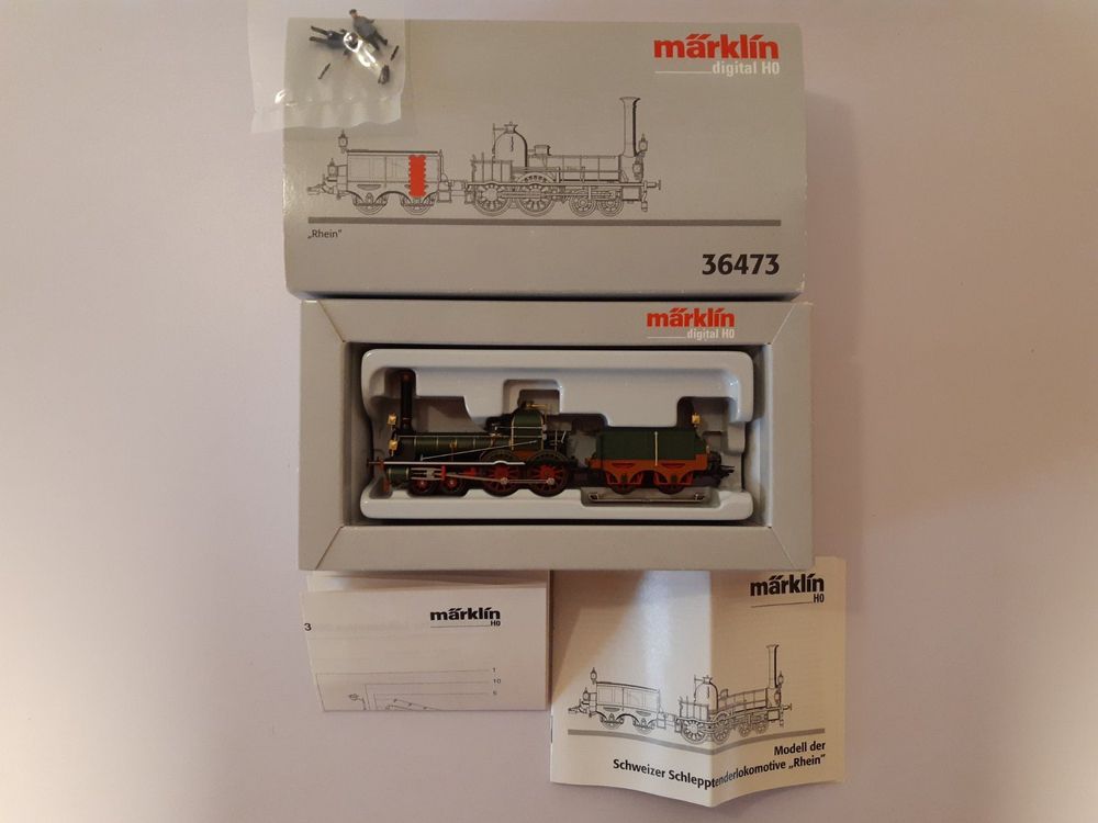 Märklin 36473 Dampflokomotive Rhein (Gebraucht) in Lostorf für CHF 90 ...