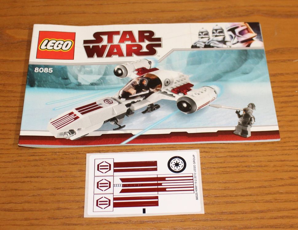 Lego NUR Anleitung + Stickerbogen Star Wars 8085 | Kaufen auf Ricardo