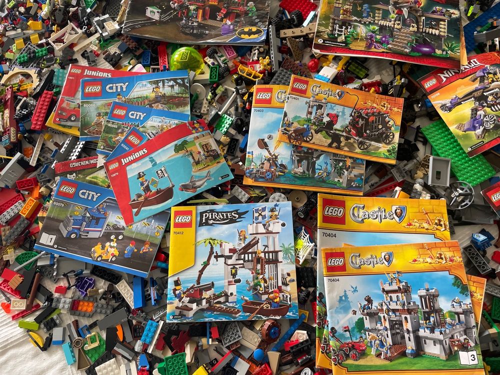 Über 10kg Lego ab 1.- Ninjago, Castle Kingdoms, Pirates, etc (Gebraucht ...