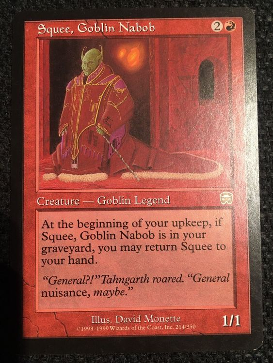 Mtg Squee, Goblin Nabob (Gebraucht) in für CHF 12 – mit Lieferung auf ...