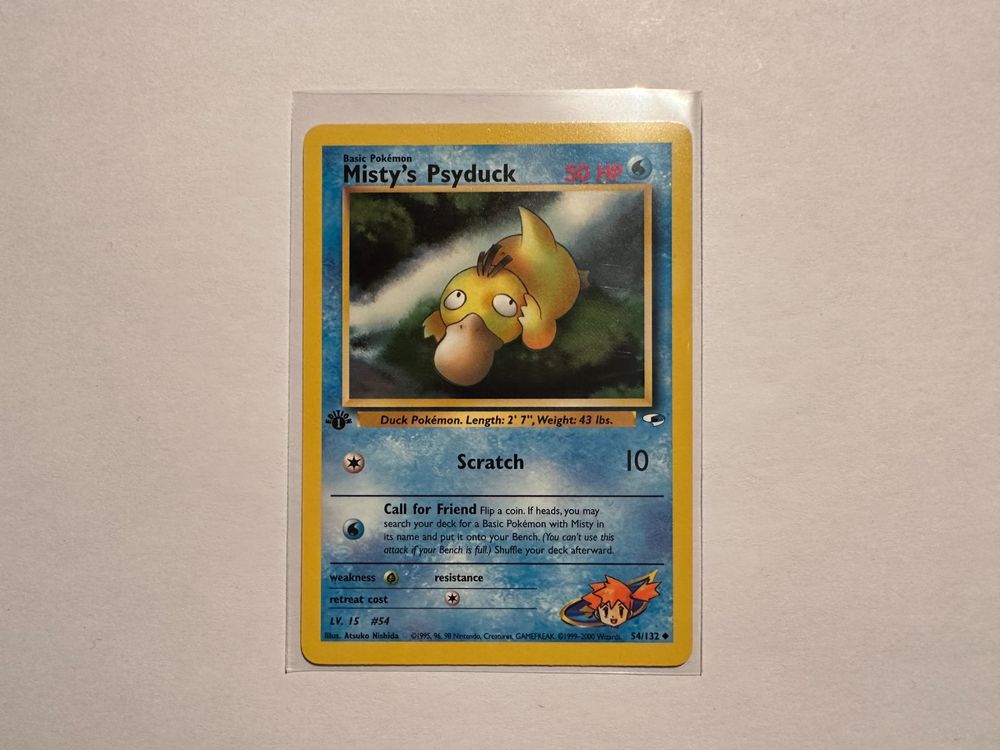 Misty's Psyduck Gym Heroes 1. Edition EN ab 1.- (Gebraucht) in ...