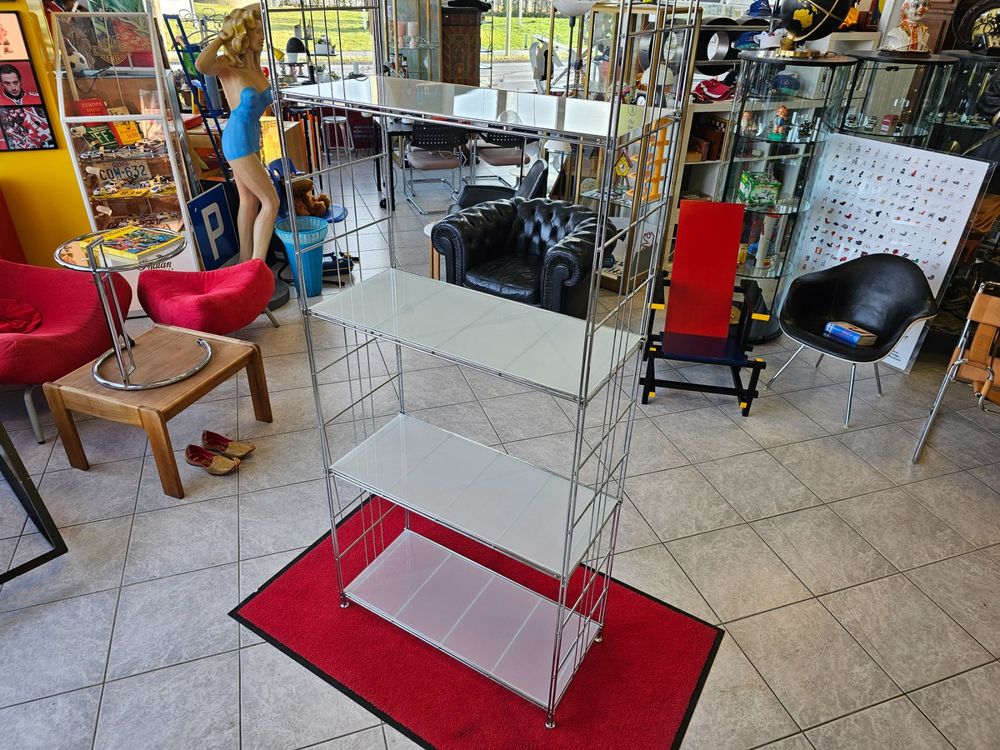 BALTON Chrom Regal Module. Sideboard Gitterregal-Glas Möbel | Kaufen ...