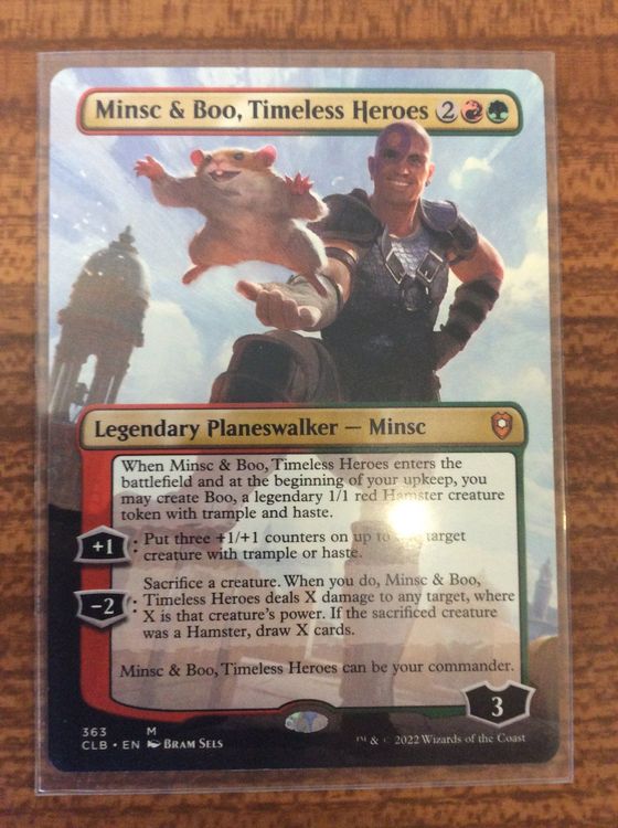 MTG - Minsc & Boo, Timeless Heroes (Borderless) x1 | Kaufen auf Ricardo
