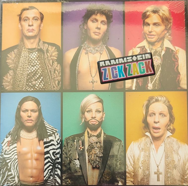 Vinyl-Single Rammstein - Zick Zack (Neu und originalverpackt) in ...