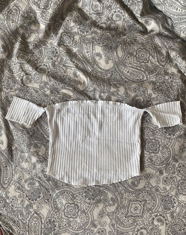 Weisses schulterfreies Top Gr. S (Gebraucht) in Ittigen für CHF 2 – mit Lieferung auf Ricardo kaufen