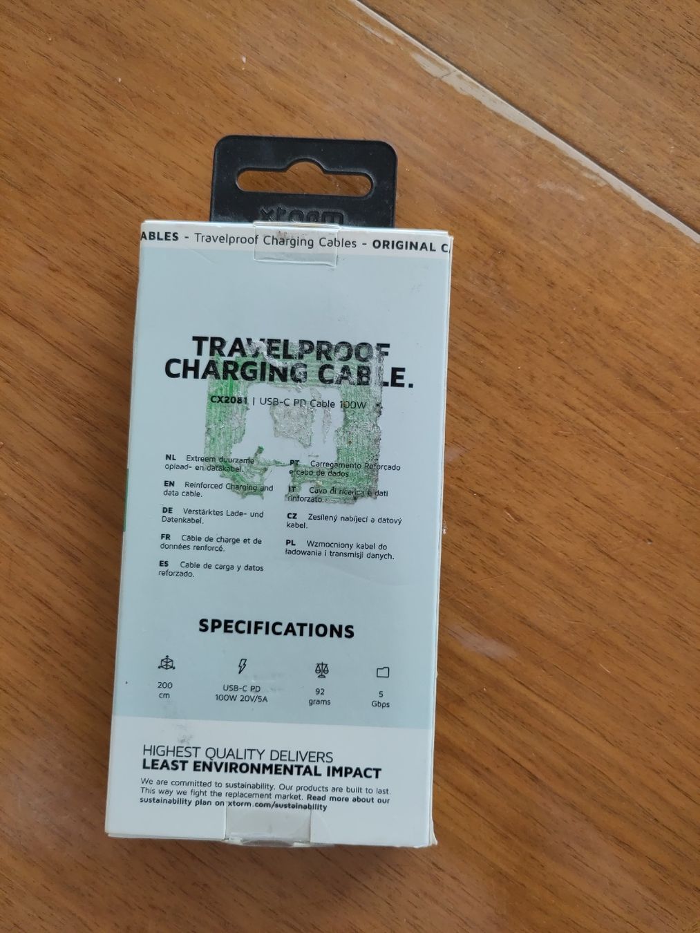 Câble USB-C PD Xtorm 2M - Recharge rapide et durable! (Neuf avec ...