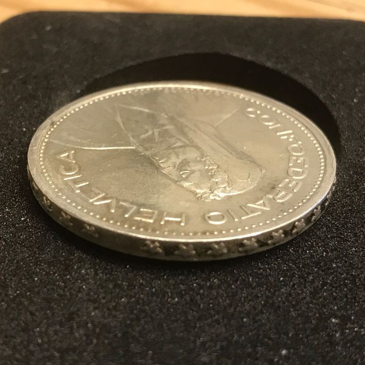 5 Liber 1931 - Abart Randprägung 13 Sterne (10 I 3) ü. Kopf | Kaufen auf Ricardo