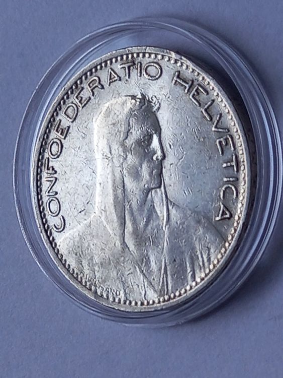 5 FRANKEN 1923 SILBER (4) (Gebraucht) in Bern für CHF 50 – mit Lieferung auf Ricardo kaufen