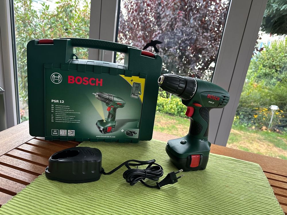 Bosch Akku Bohrschrauber PSR 12 (Neu (gemäss Beschreibung)) in ...