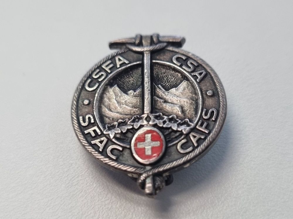 CSFA CSA SFAC CAFS Schweizer Alpenclub Frauen, 925er Silber (Gebraucht ...