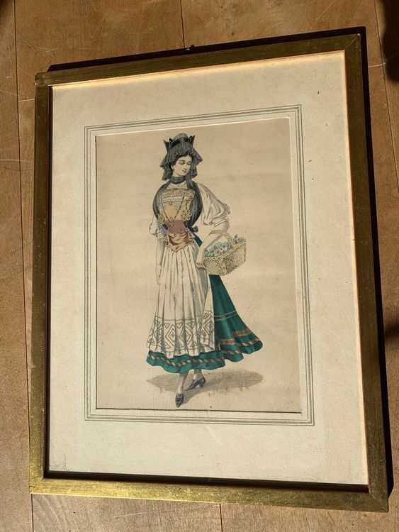 Stich in Goldrahmen (Gebraucht) in St. Gallen für CHF 2 – nur Abholung auf Ricardo kaufen