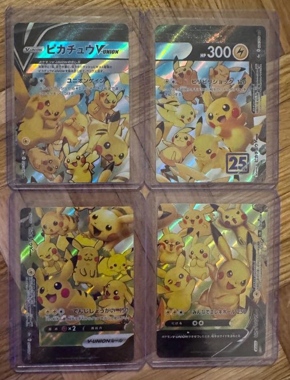 Pikachu VUNION - Pokemon Celebrations - 25th edition (Neu (gemäss Beschreibung)) in Zürich für ...