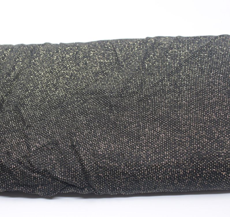 Lyrex Metallicstoff gold/schwarz (Neu (gemäss Beschreibung)) in ...