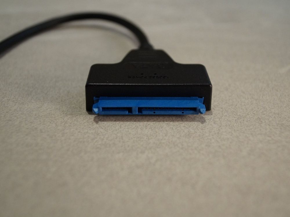 Adapter USB 3.0 auf SATA (22pin) SSD & HDD (Neu und originalverpackt ...