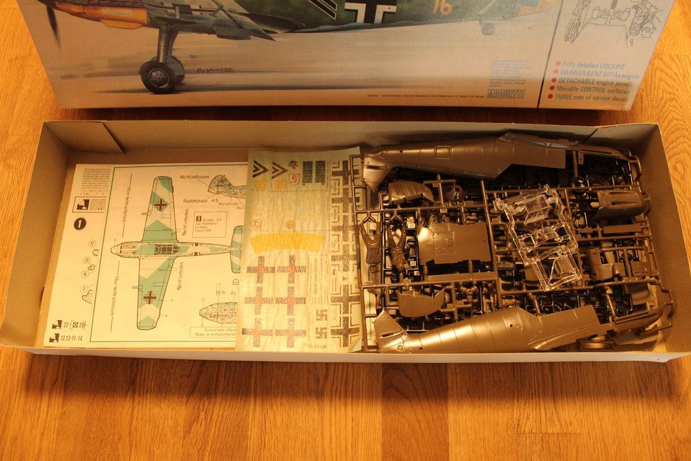 Rarität!! Matchbox Messerschmitt BF 109 E 1/32 (Neu (gemäss Beschreibung)) in Oeschgen für CHF ...