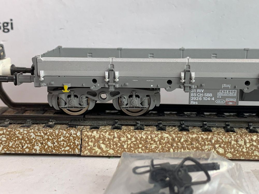 Roco 66752 SBB Rungenwagen Res WS/AC Nem 340 makellos in OVP (Gebraucht ...