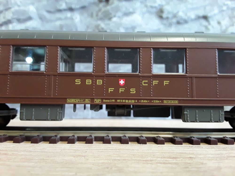 Roco 44875 _ SBB CFF FFS _ Speisewagen _ Spur H0 (Gebraucht) in Uerikon für CHF 79 – mit ...