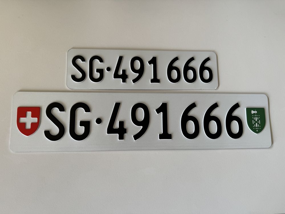 Kontrollschild SG (Neu (gemäss Beschreibung)) in Wil SG für CHF 7 – mit Lieferung auf Ricardo kaufen