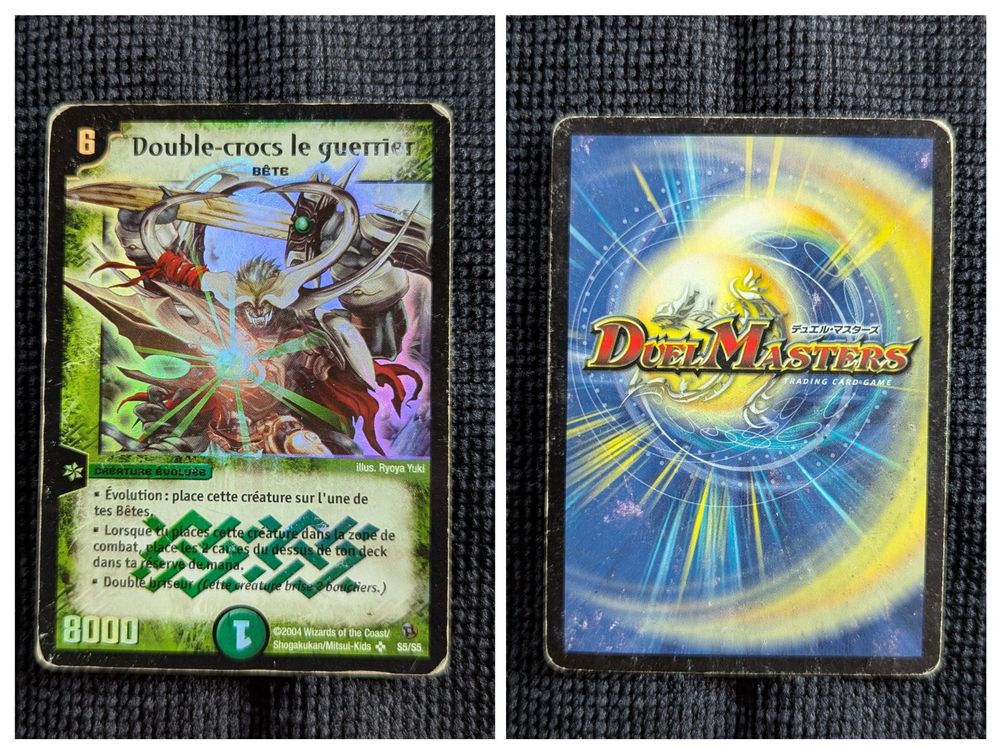 Carte Duel Masters: Double-crocs le guerrier S5/S5 - Played | Kaufen ...