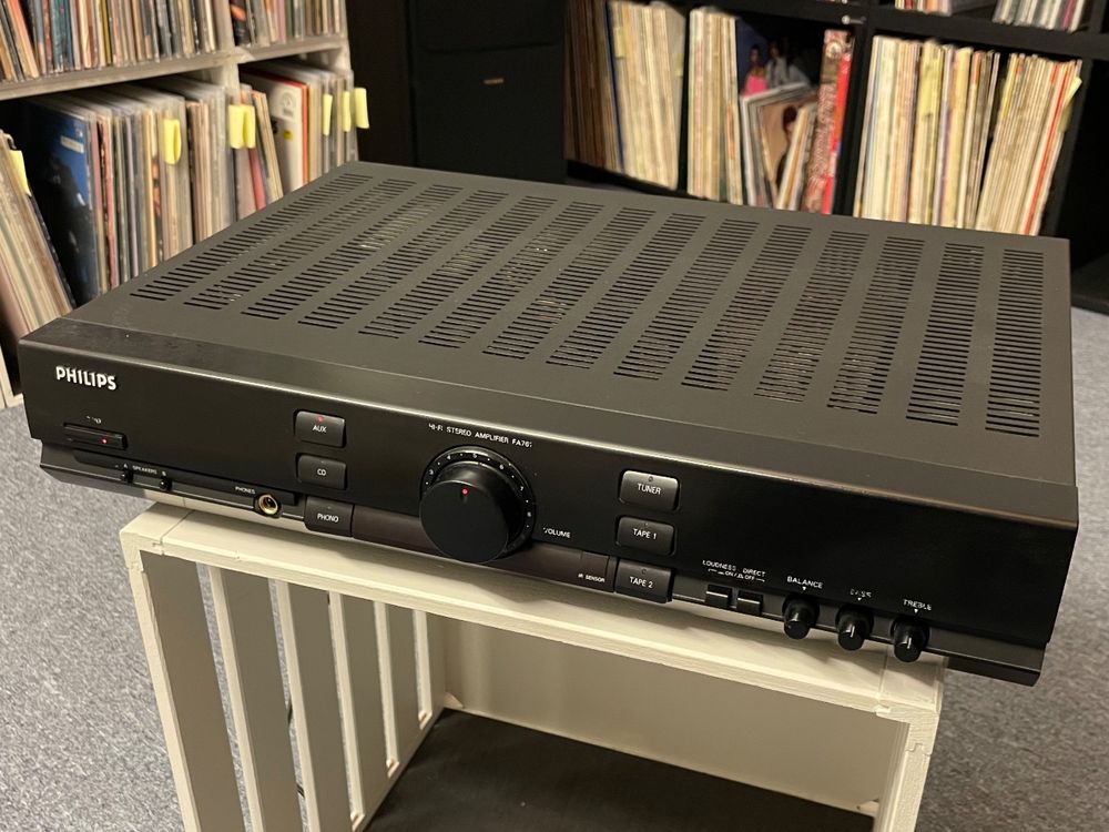 Verstärker / Amplifier PHILIPS inkl.Fernbedienung (Gebraucht) in Stans ...