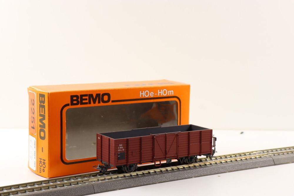 Bemo 2251 RhB E 6654 Güterwagen H0m | Kaufen auf Ricardo