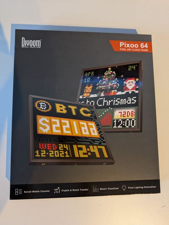 Pixoo 64 Pixel Art Cloud Frame Neuwertig (Gebraucht) in Gattikon für ...