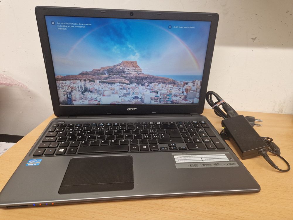 Acer Aspire E1-570, 250 GB SSD, Windows 10 Home ab 1.- (Defekt) in ...