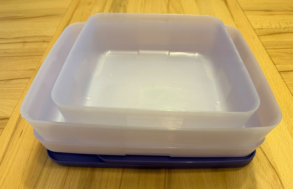 Tupperware Gefrier-/Vorratsbehälter mit Datumsangabe (Gebraucht) in ...