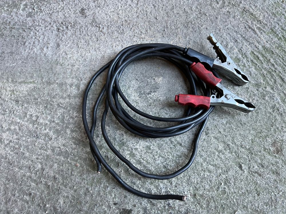 2 Kabel mit Klemme, 6mm2 , 1.95m | Kaufen auf Ricardo