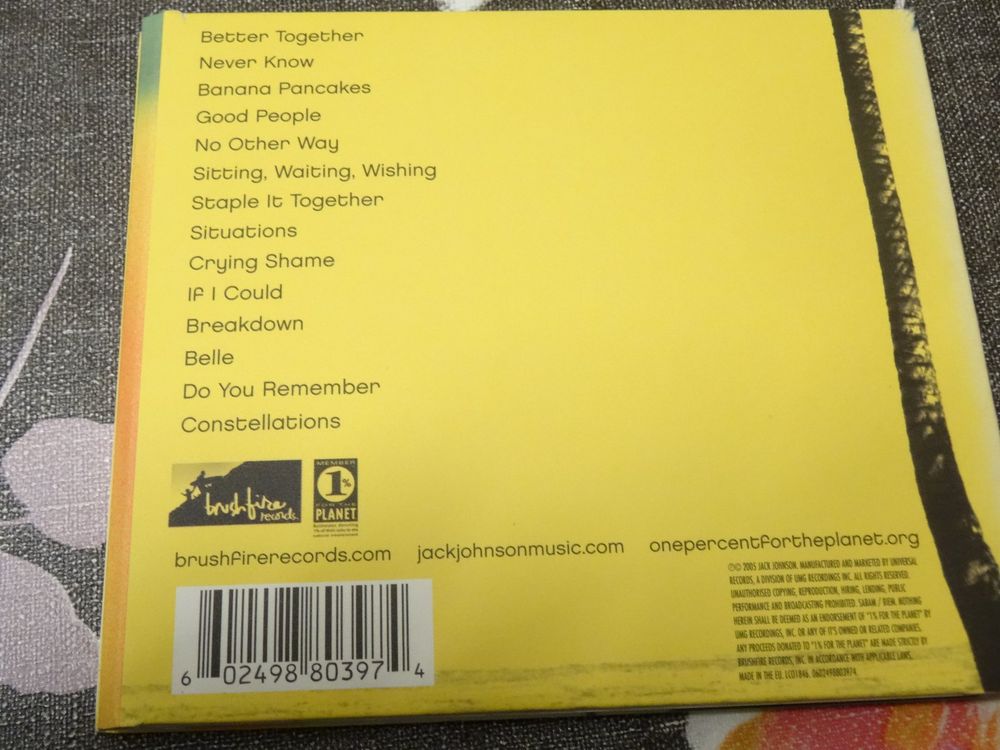 Jack Johnson - In Between Dreams CD (Gebraucht) in Olten für CHF 3 ...