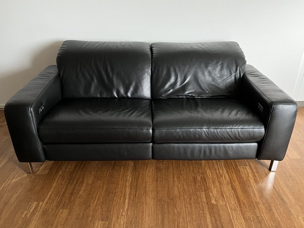 Echtleder Sofa mit Relaxfunktion (Gebraucht) in Wil SG für CHF 500 – nur Abholung auf Ricardo kaufen