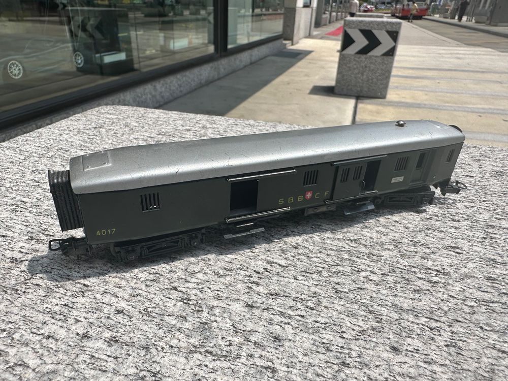 Märklin Vintage Gepackwagen 4017 SBB Metal (Gebraucht) in Chiasso für ...