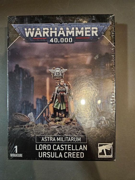Warhammer 40,000 Astra Militarum Lord Castellan Ursula Creed (Gebraucht ...