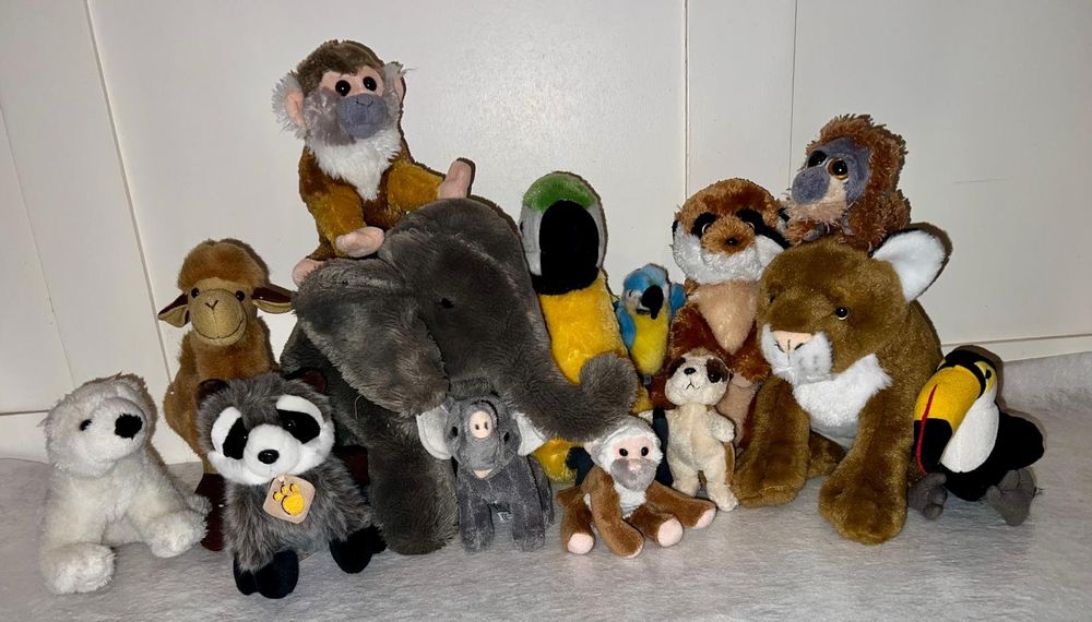 Zoo-Plüschtiere für 1 Fr. (Gebraucht) in Affoltern am Albis für CHF 1 ...